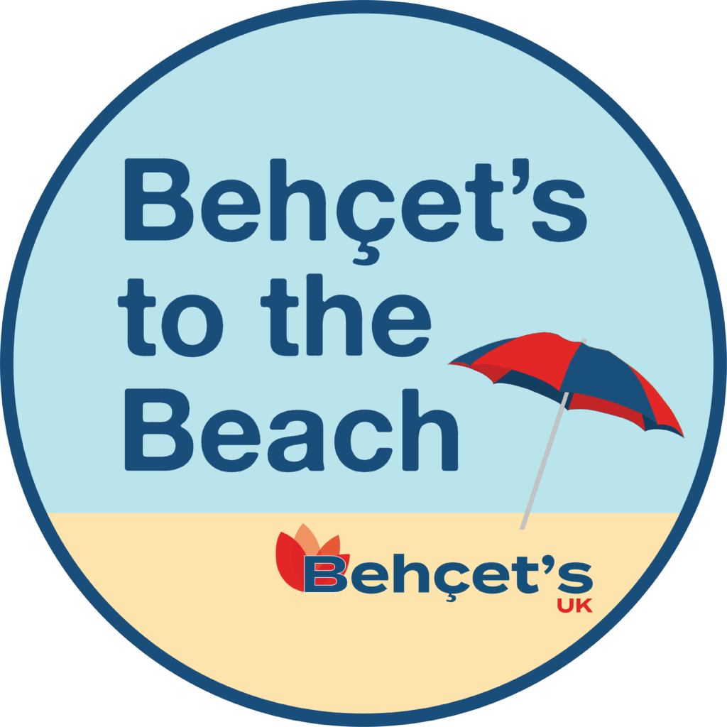 The Behçet's to the Beach team top £10,000!